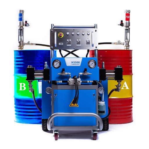 Digital Display High Pressure Polyurethane/Polyurea Spraying Equipment ...